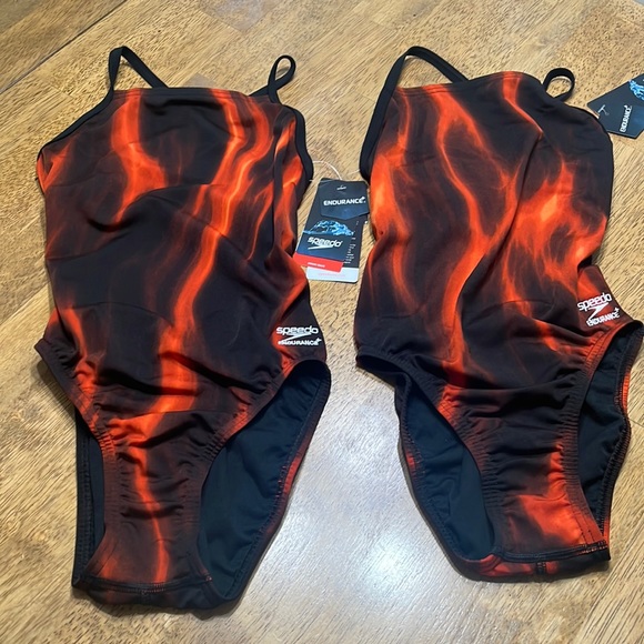 Speedo | Swim | Speedo Endurance Plus Cross Back Size Red Orange ...